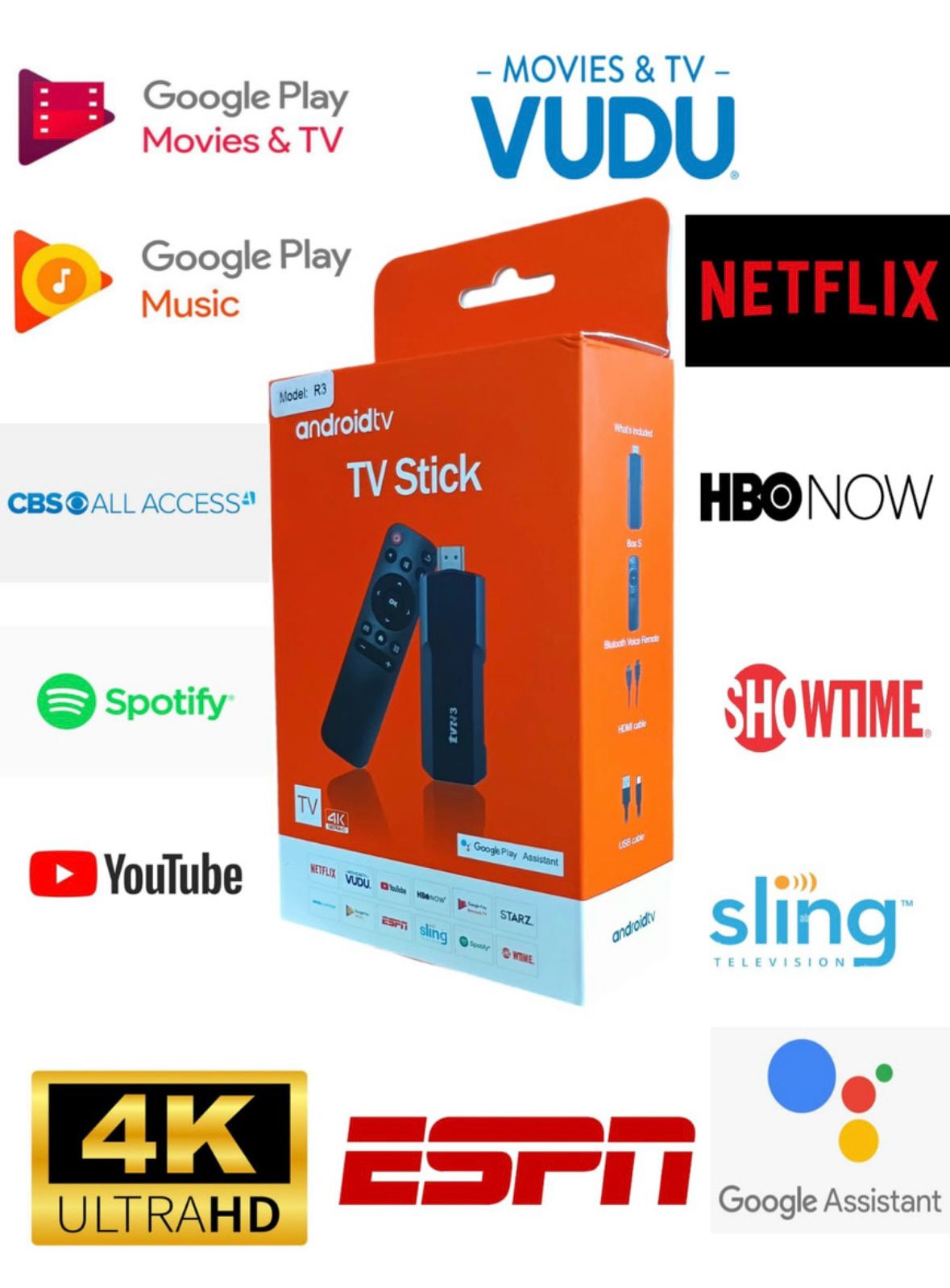 TV Stick Android 4K – Convierte tu TV en un Smart TV – Eniac electrónica